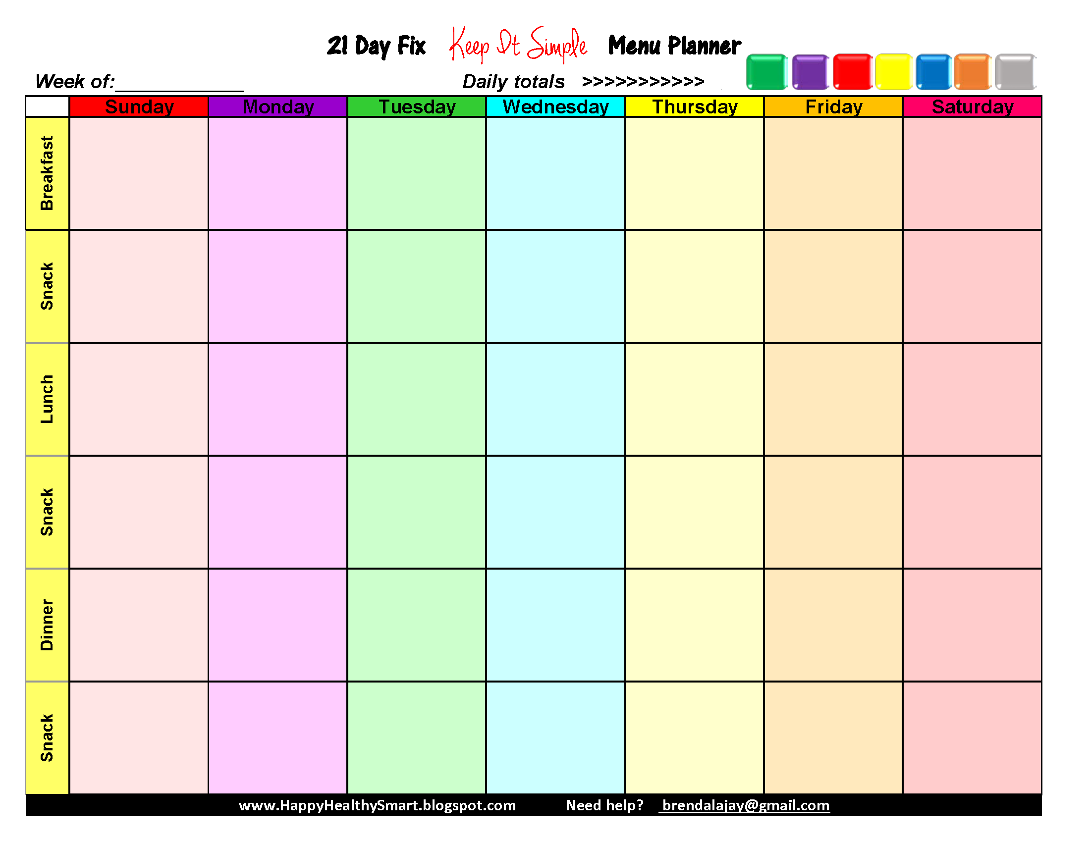 21 Day Fix Keep It Simple Menu Planner You Like New 21 Day Fix Keep It Simple Menu Planner You Like New